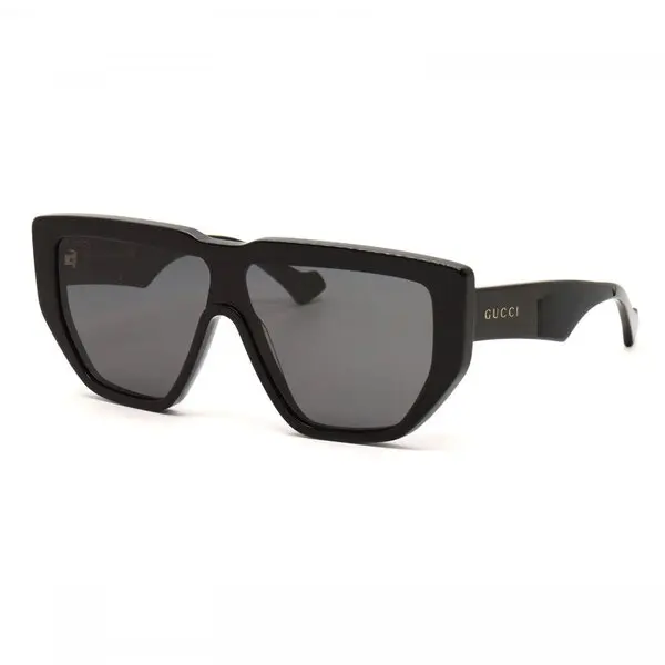 Gucci Geometric Cat-eye Sunglasses - Black