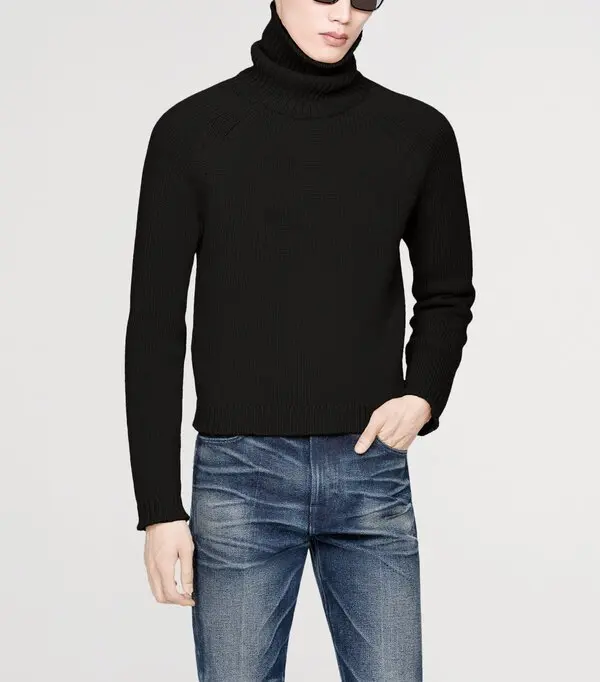 TOM FORD Virgin Wool-cashmere-mohair Rollneck Sweater