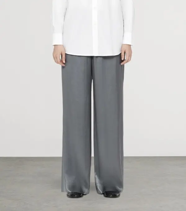 ALLSAINTS Crepe Lycia Wide-leg Trousers