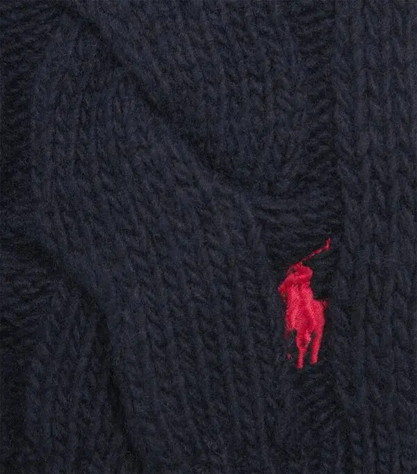 Polo Ralph Lauren Wool Cable-knit Scarf