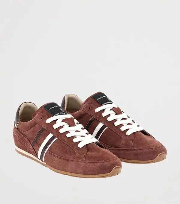 ALLSAINTS Suede-cotton Liam Sneakers