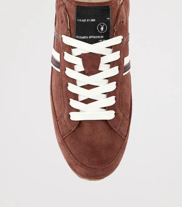 ALLSAINTS Suede-cotton Liam Sneakers