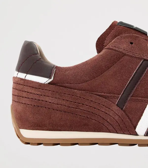 ALLSAINTS Suede-cotton Liam Sneakers