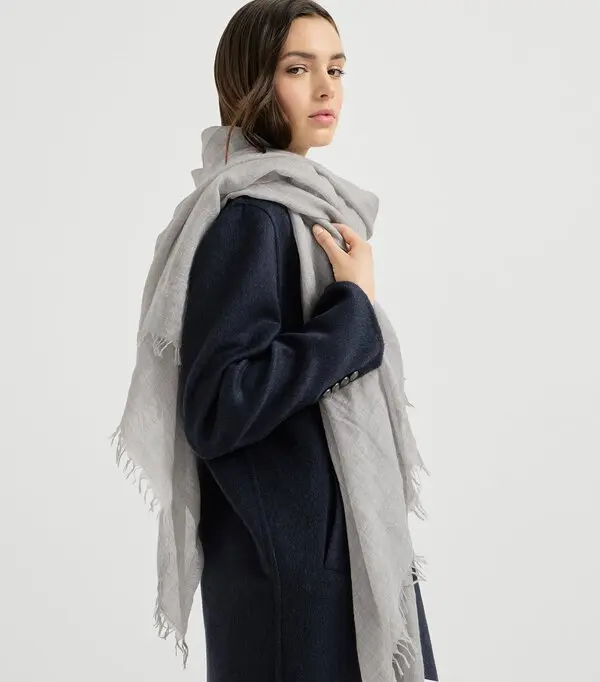 Brunello Cucinelli Cashmere-silk Scarf