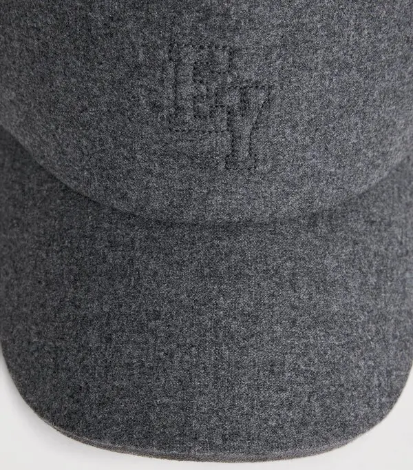 Eleventy Wool-blend Baseball Logo Cap