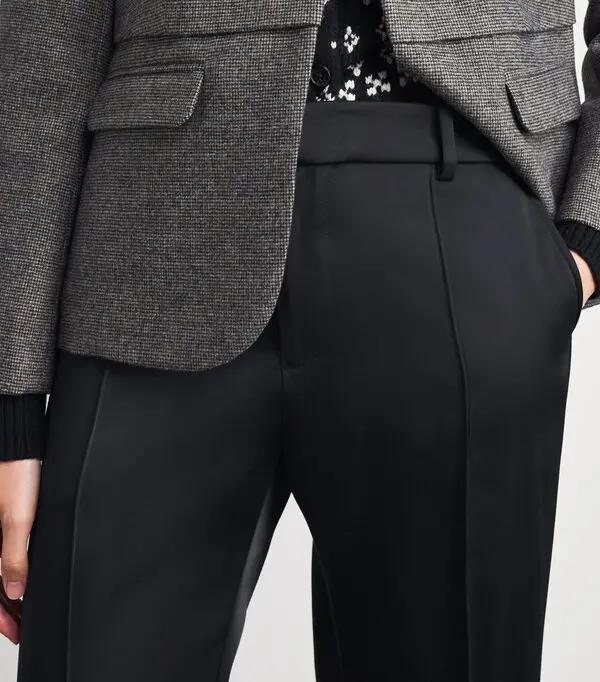 Polo Ralph Lauren Satin Low-rise Kick-flare Trousers