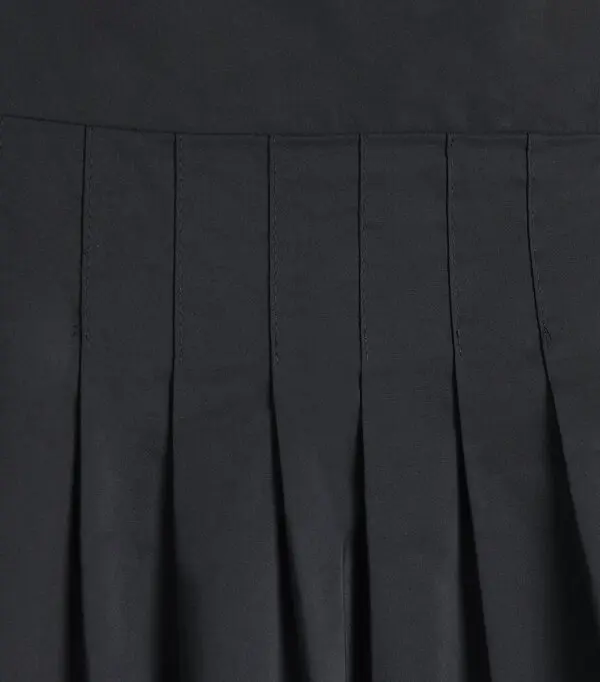 Polo Ralph Lauren Taffeta Pleated Maxi Skirt