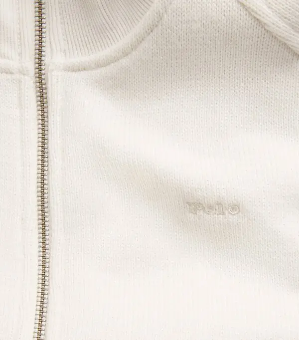 Polo Ralph Lauren Wool-blend Knitted Track Jacket