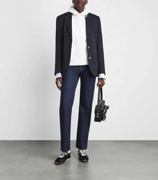 Paige Stevie High-rise Straight Ankle Jeans