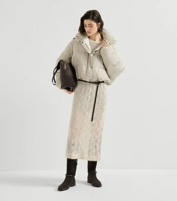 Brunello Cucinelli Cotton Taffeta Down Jacket
