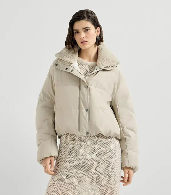 Brunello Cucinelli Cotton Taffeta Down Jacket