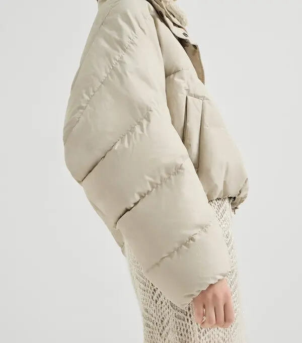 Brunello Cucinelli Cotton Taffeta Down Jacket