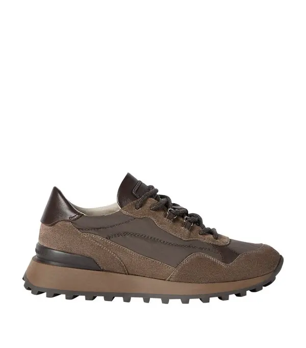 Brunello Cucinelli Suede Runner Sneakers