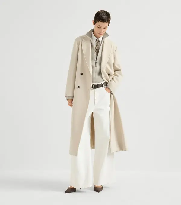 Brunello Cucinelli Cashmere-blend Zip-up Cardigan