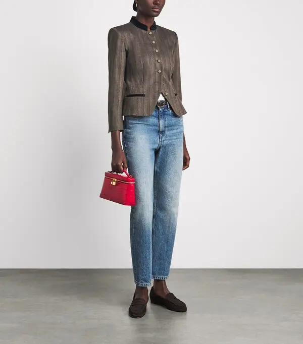 Sandro Stretch-wool Stripe Jacket