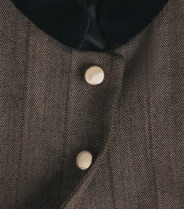 Sandro Stretch-wool Stripe Jacket