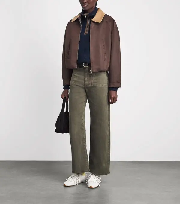 Sandro Wool-cashmere Half-zip Sweater