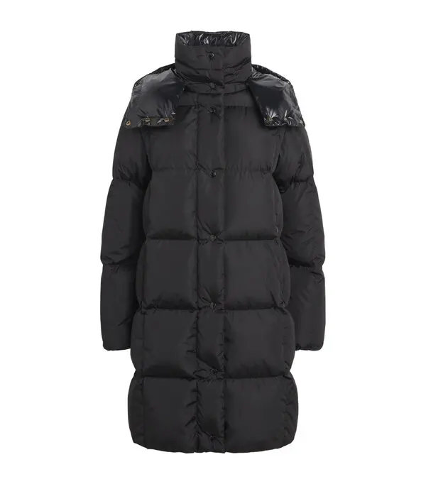Moncler Water-repellent Down Little Long Coat