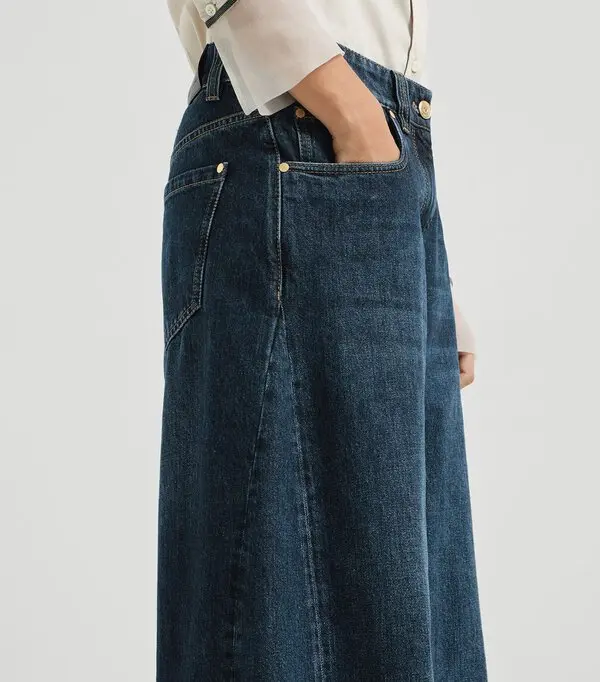 Brunello Cucinelli Wide-leg Jeans