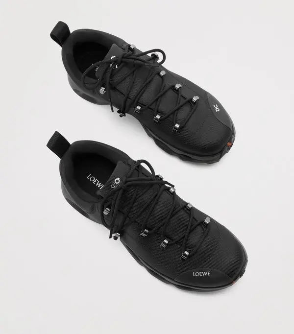 Loewe X On Cloudsolo Hiker Sneakers - Black