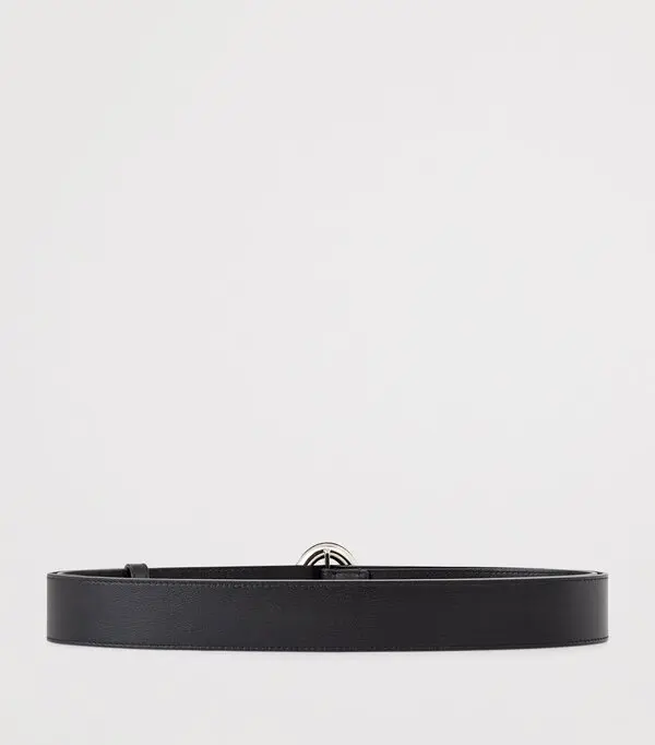 Givenchy Leather Sculpted Gem Belt