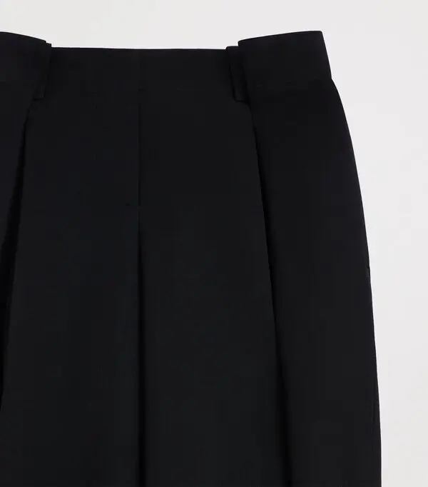 Givenchy Wool Pinch Barrel-leg Trousers