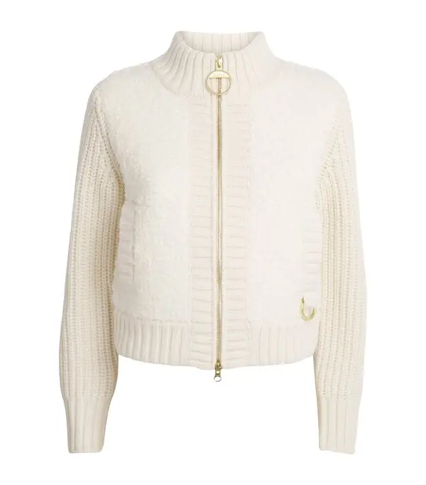Barbour Knitted Zip-up Cardigan