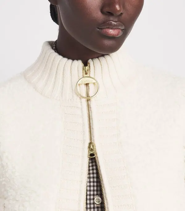 Barbour Knitted Zip-up Cardigan