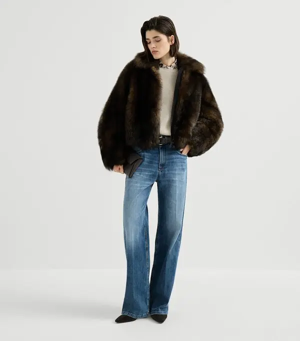 Brunello Cucinelli Contemporary Loose Straight Jeans