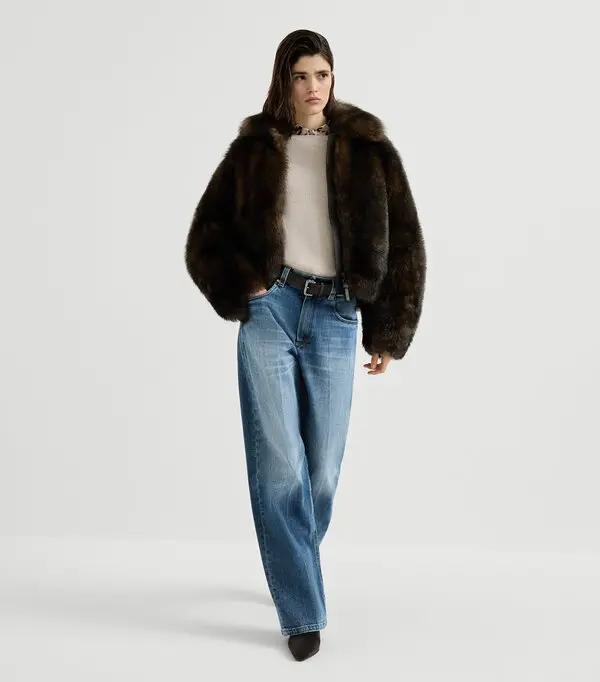 Brunello Cucinelli Contemporary Loose Straight Jeans