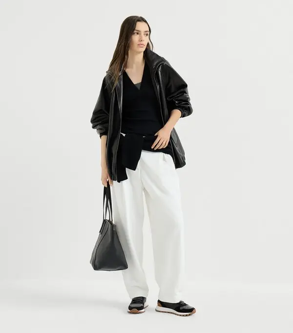 Brunello Cucinelli Suede Technical Running Sneakers