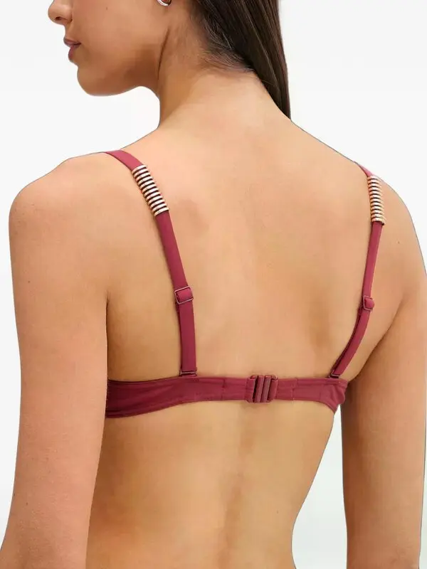 Chantelle Icon Gathered-detail Bikini Top