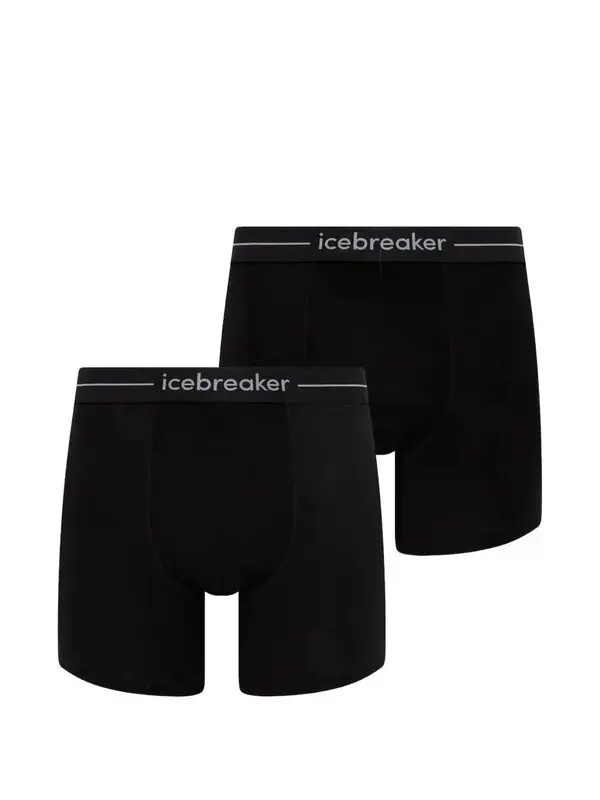 Icebreaker Logo-waistband Boxer Briefs