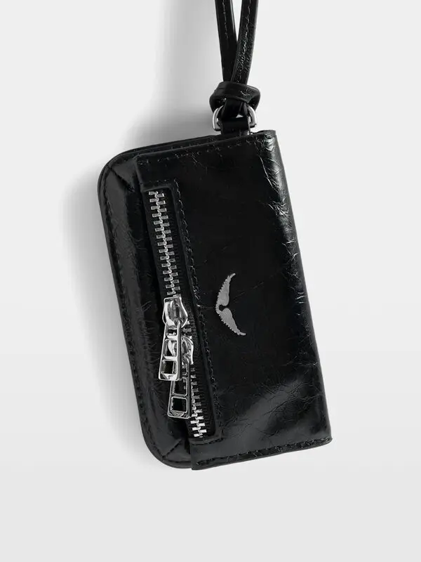 Zadig&Voltaire Rock Keyring Vintage Patent Key Ring