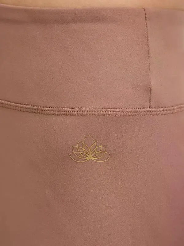 EA7 Logo-print High-waisted Shorts