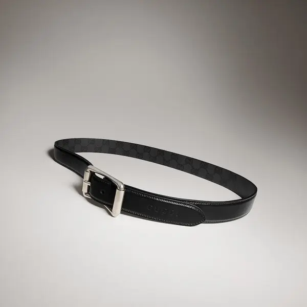 Gucci Reversible Belt With Roller Buckle