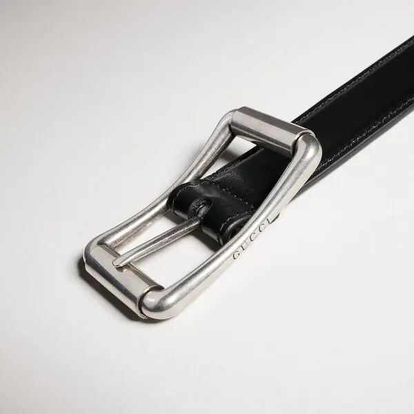 Gucci Reversible Belt With Roller Buckle