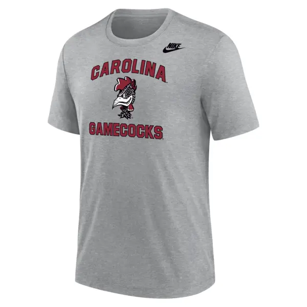 Nike South Carolina Gamecocks Football Tri-blend T-shirt - Grey
