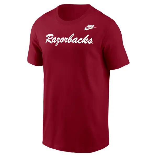 Nike Arkansas Razorbacks Football T-shirt - Red