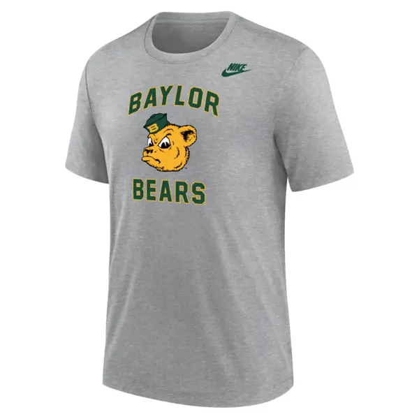 Nike Baylor Bears Football Tri-blend T-shirt