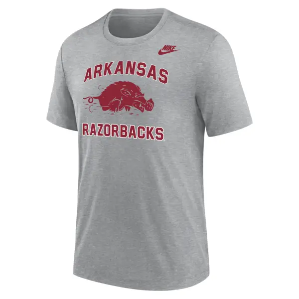 Nike Arkansas Razorbacks Football Tri-blend T-shirt