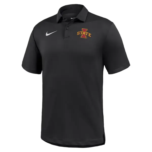 Nike Iowa State Cyclones Tour Dri-fit College Polo - Black