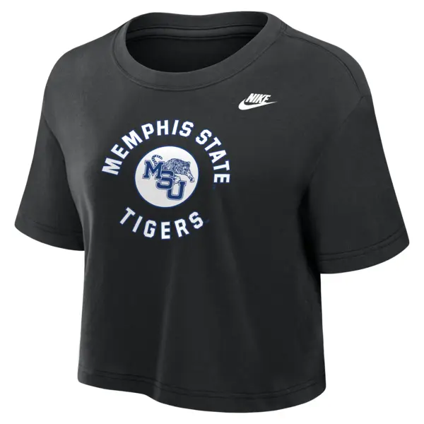 Nike Memphis Tigers Dri-fit Cropped T-shirt