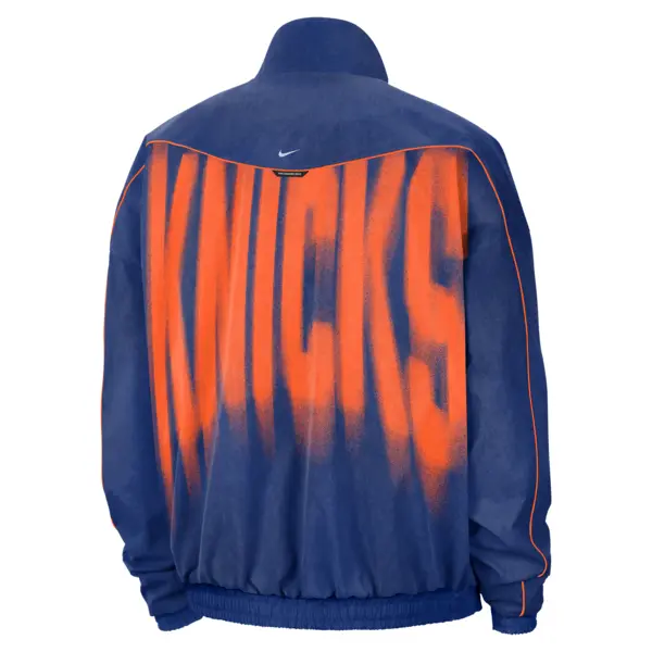 Nike New York Knicks Standard Issue Woven Basketball Jacket