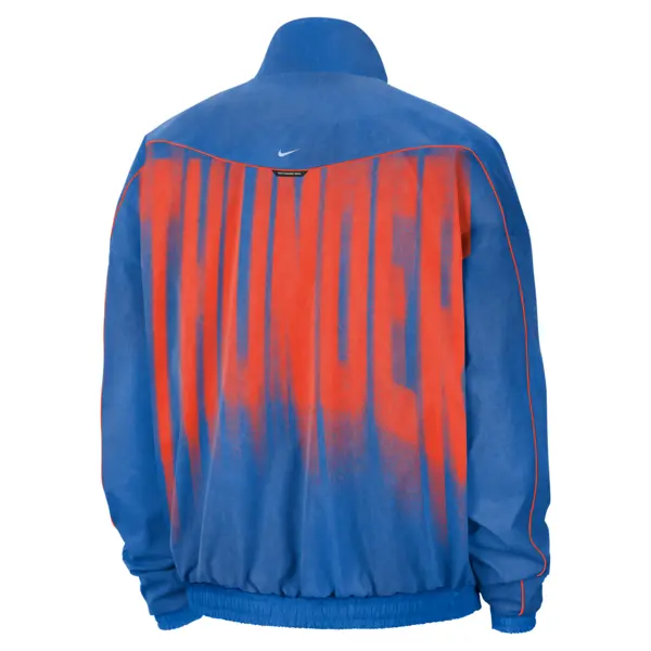 Nike Oklahoma City Thunder Standard Issue Basketball Woven Jacket