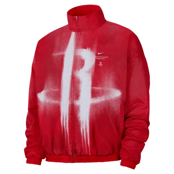 Nike Houston Rockets Standard Issue Woven Basketball Jacket