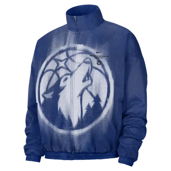 Nike Minnesota Timberwolves Standard Issue Basketball Woven Jacket