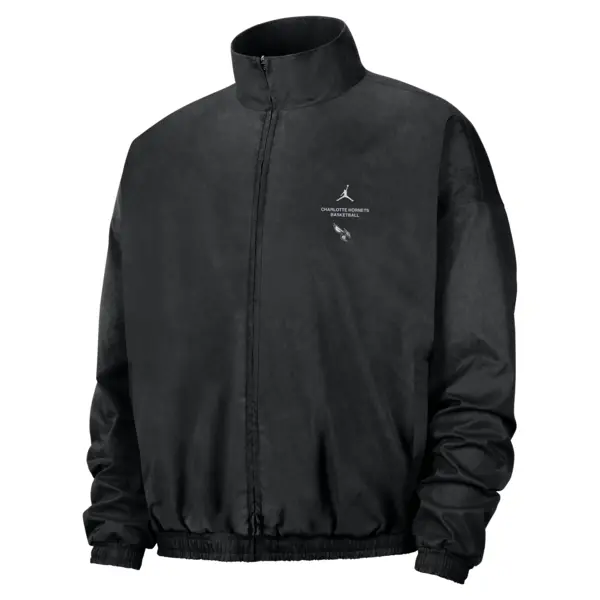 Nike Charlotte Hornets Standard Issue Dri-fit Basketball Woven Jacket