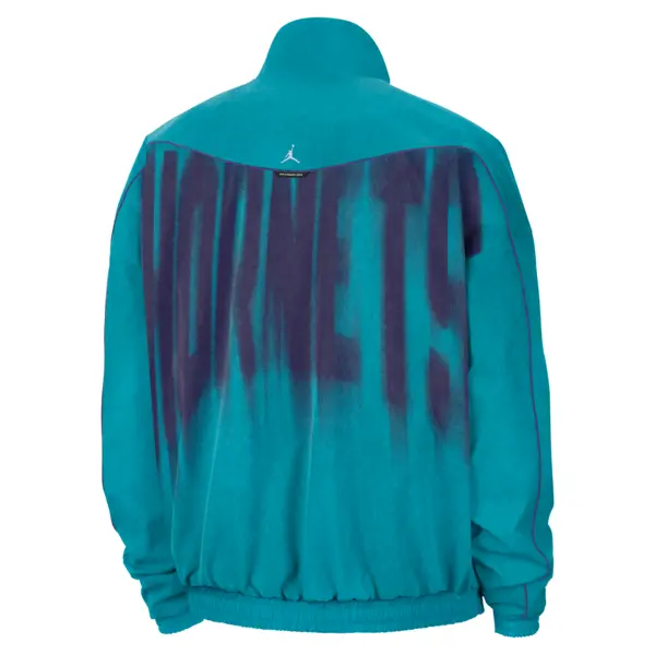 Nike Charlotte Hornets Standard Issue Basketball Woven Jacket