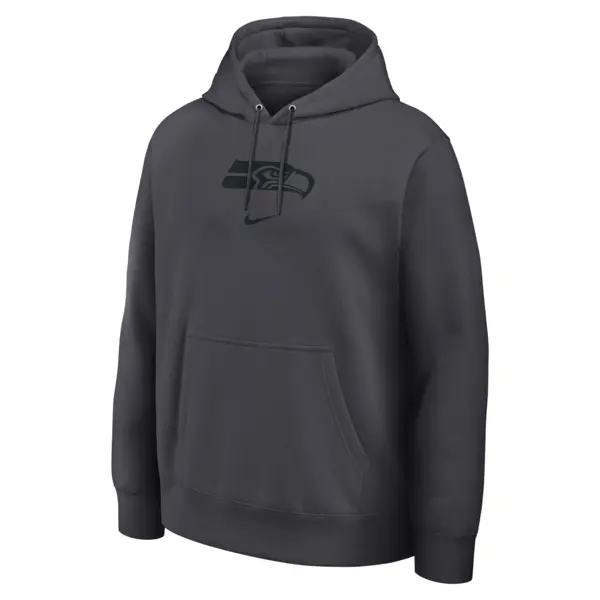 Nike Seattle Seahawks Washed Club Nfl Pullover Hoodie